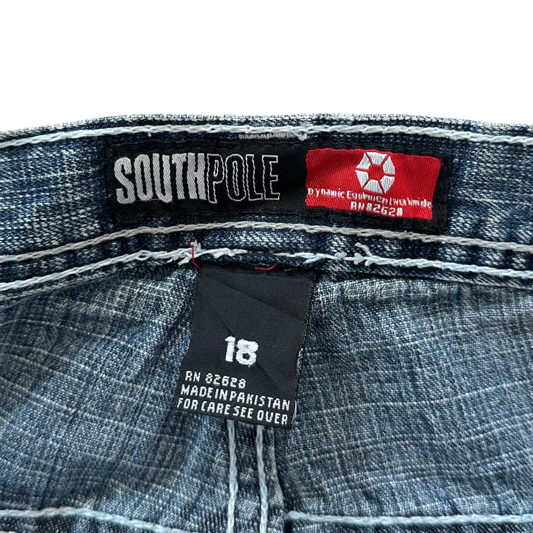 2000s Baggy Southpole Red Tabs – ThredHed Clothing