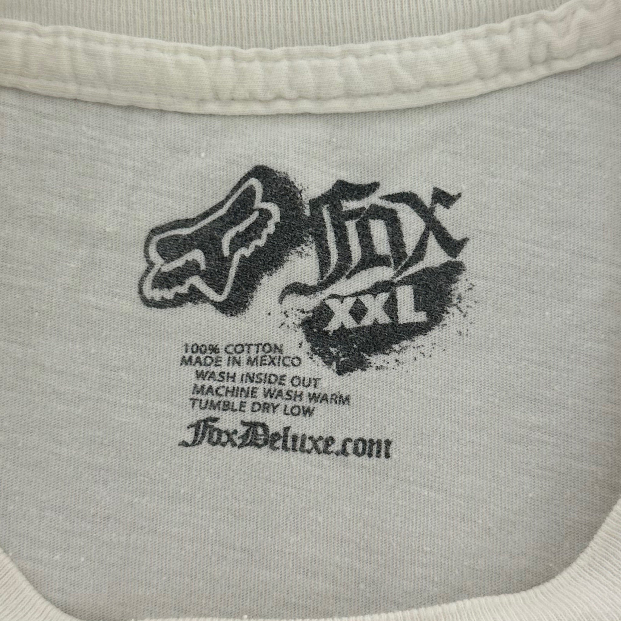 2000s Grunge FOX Racing Tee – ThredHed Clothing